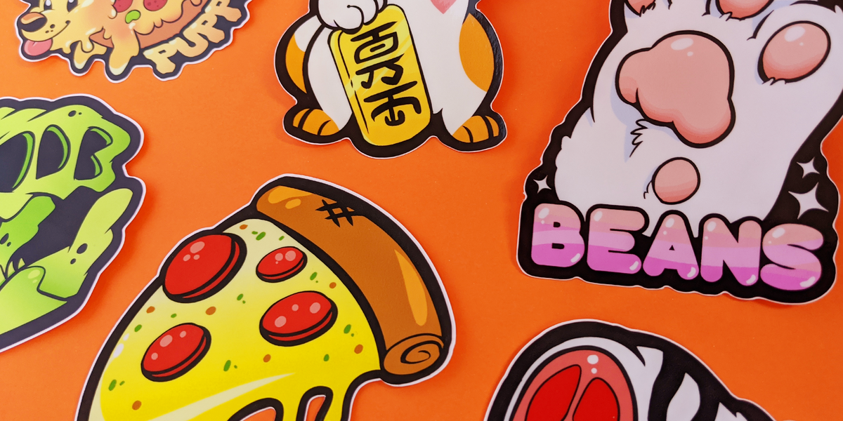 Vinyl Stickers – Muttasaur