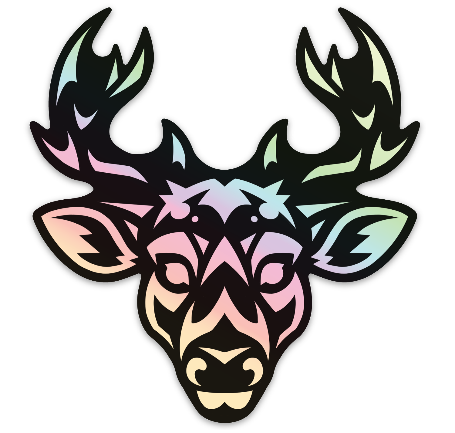 Shiny Deer Holo Sticker – Muttasaur
